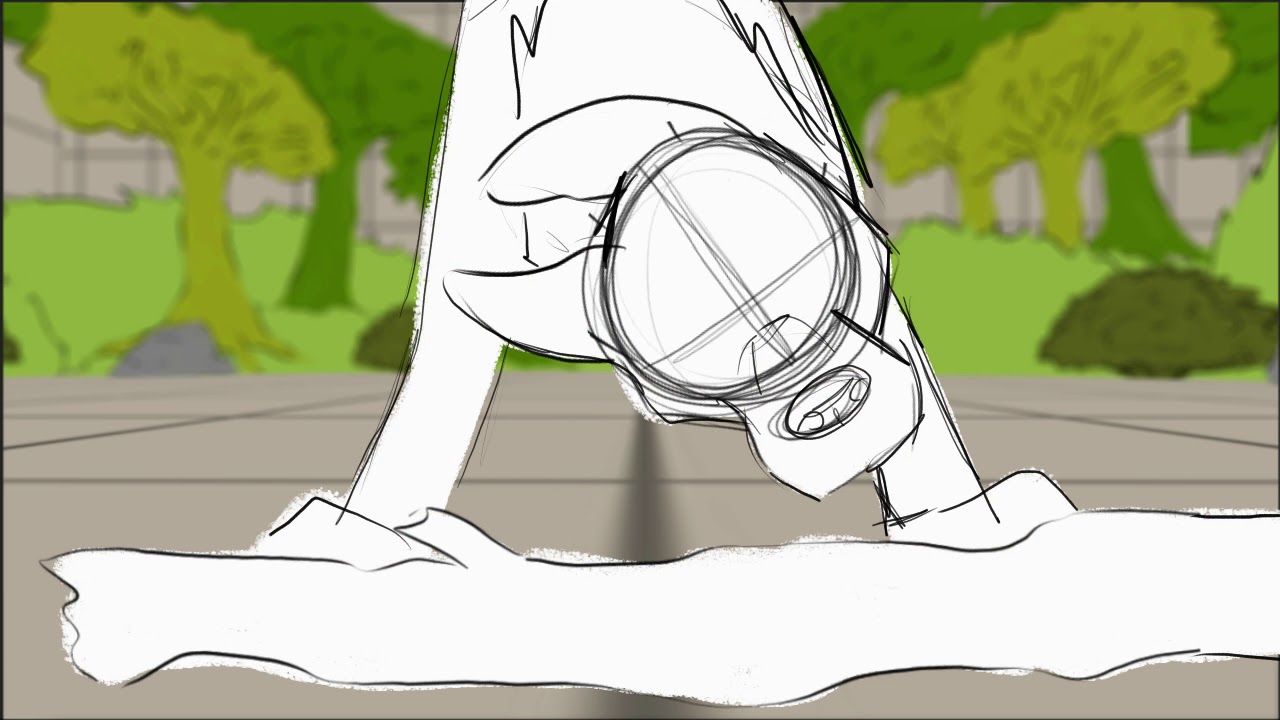 Animation University - Final term project animatic/storyboard (yr1 no audio)