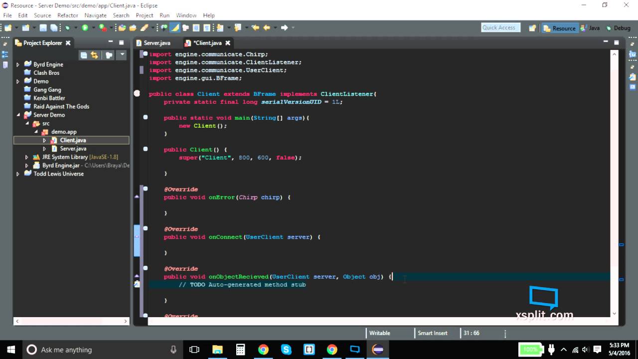 How to Create a Java Server for Beginners Using Byrd Engine