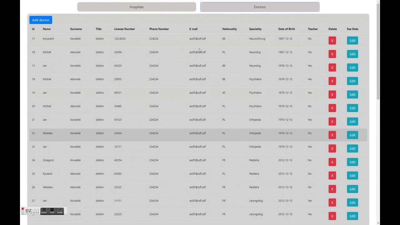 Spring Boot Angular MySQL  Hibernate Application