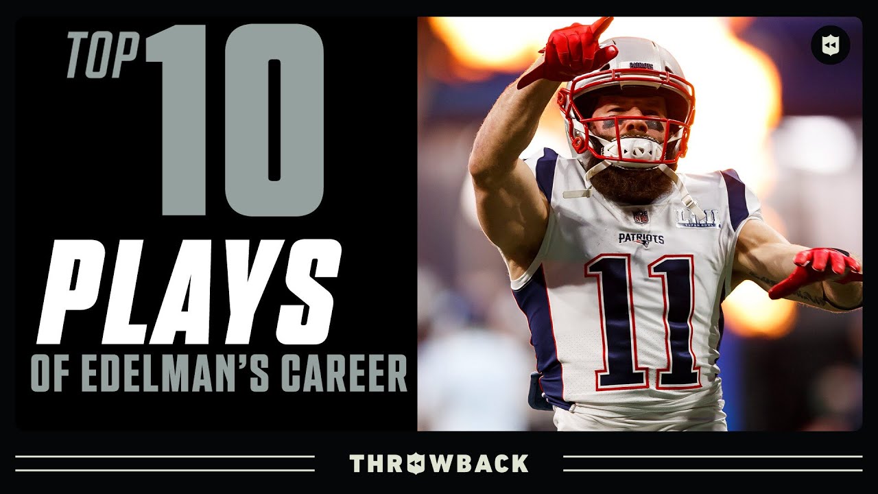 Julian Edelman's Top 10 Career Plays!