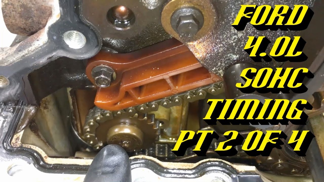 Ford Explorer Ranger 4.0L SOHC Startup Rattle Fix: Timing Walkthrough Pt 2 of 4 Engine Teardown