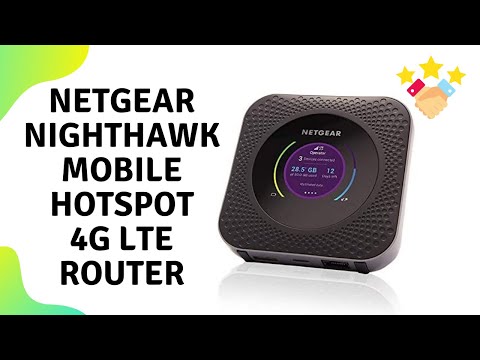NETGEAR Nighthawk M1 Mobile Hotspot 4G LTE Router - Up to 1Gbps Speed- Connect Up to 20 Devices