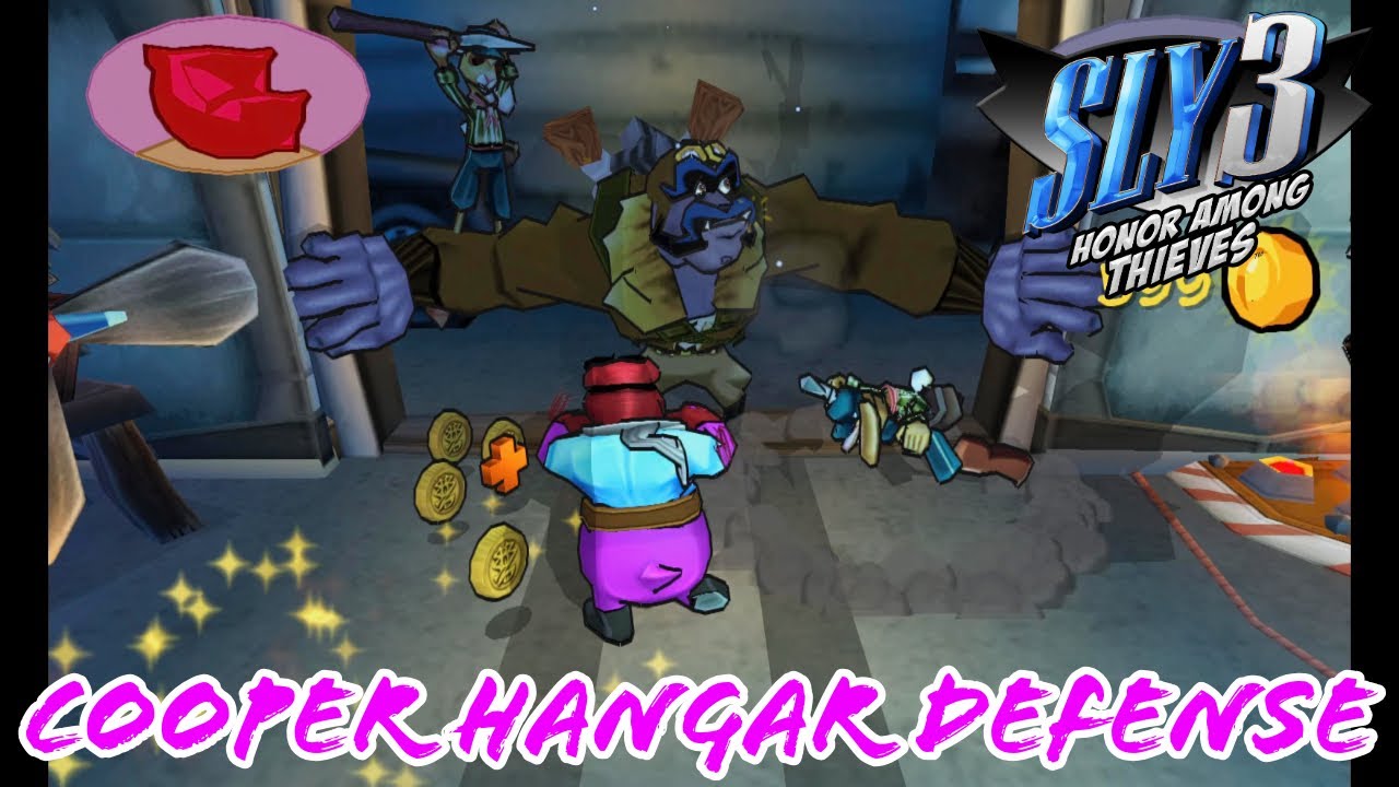 Defend The Hangar From Muggshot | “Cooper Hangar Defense” | Sly 3: Honor Among Thieves PS5 4K