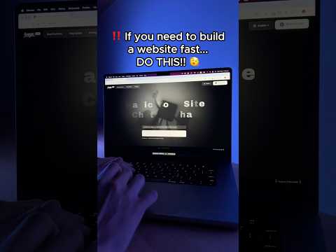 How to make a website with AI ????️????????️ #wegic #website #websitedesign