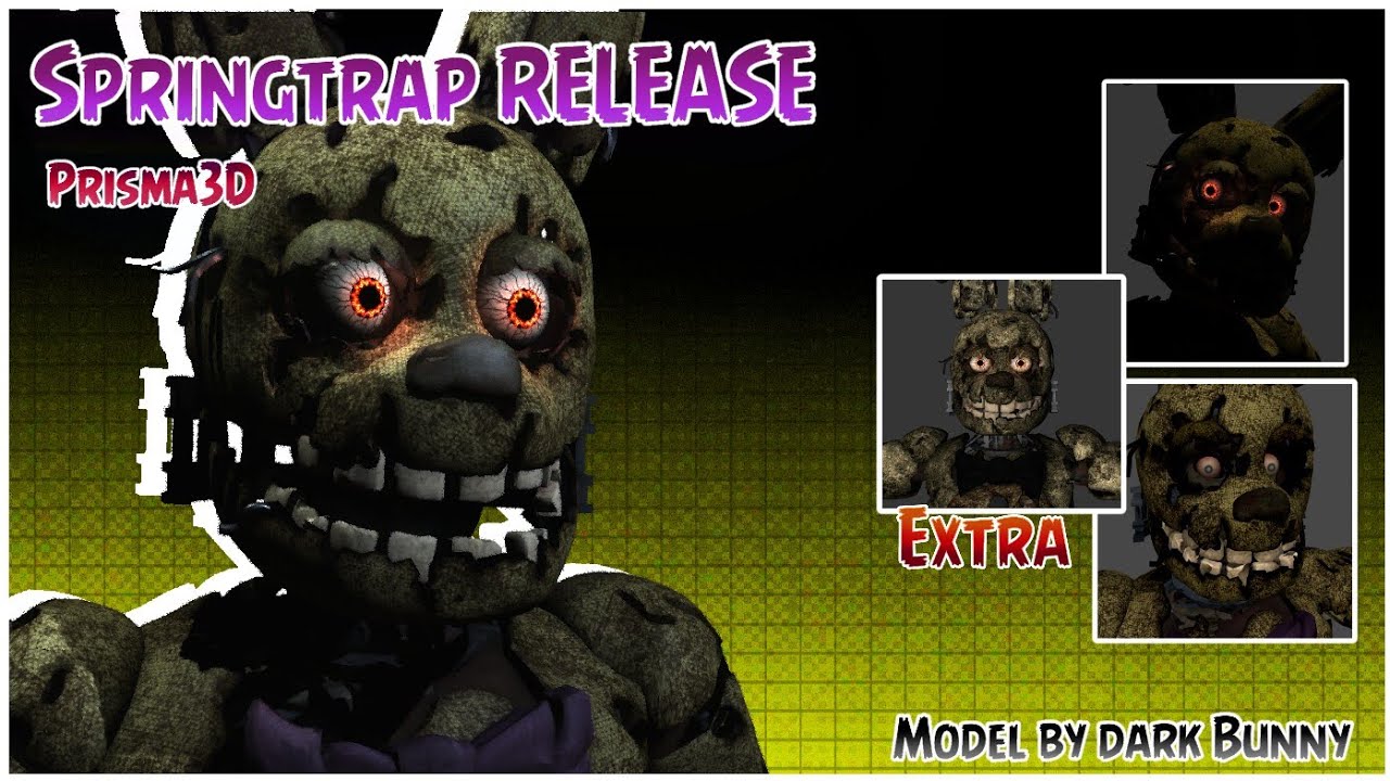 [FNaF/P3D] Springtrap RELEASE