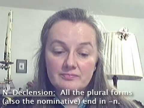 Declension: N-Declension - Learn German grammar