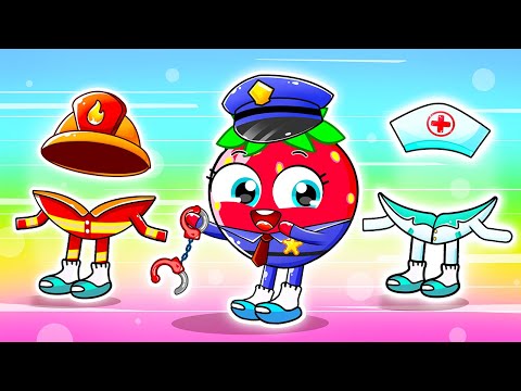 What is this Profession? 🚒 FireGirl, DoctorGirl and PoliceGirl | Yum Yum English Kids Songs