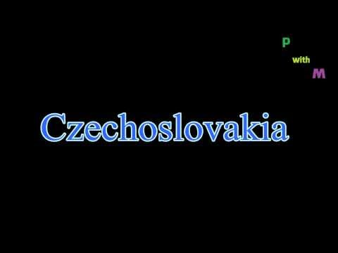 How to pronounce word "Czechoslovakia"