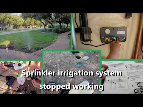 Sprinkler irrigation stopped working