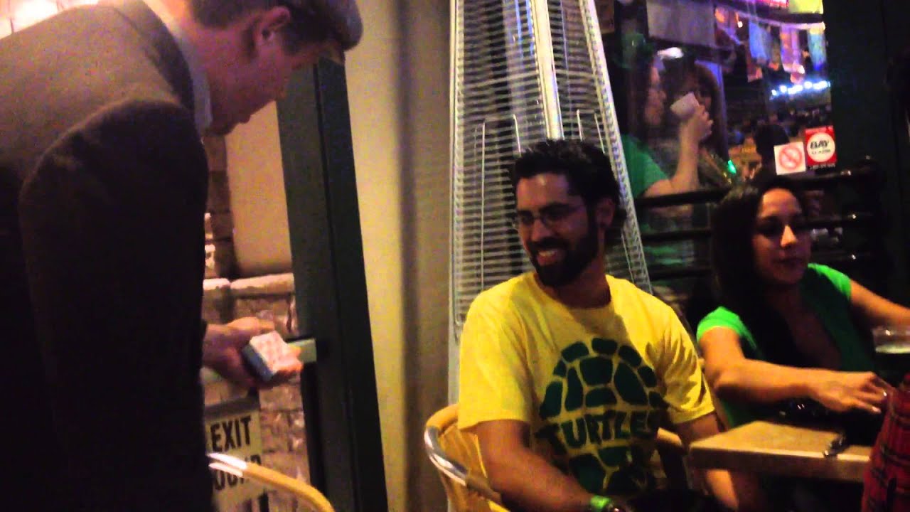 Magic Ink Trick at Tilted Kilt
