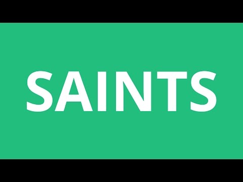 How To Pronounce Saints - Pronunciation Academy
