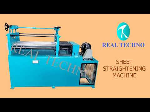 Metal Sheet Straightening Machine at Best Price in India