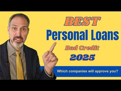 Best Unsecured Personal Loans For People with Bad Credit in the USA in 2025