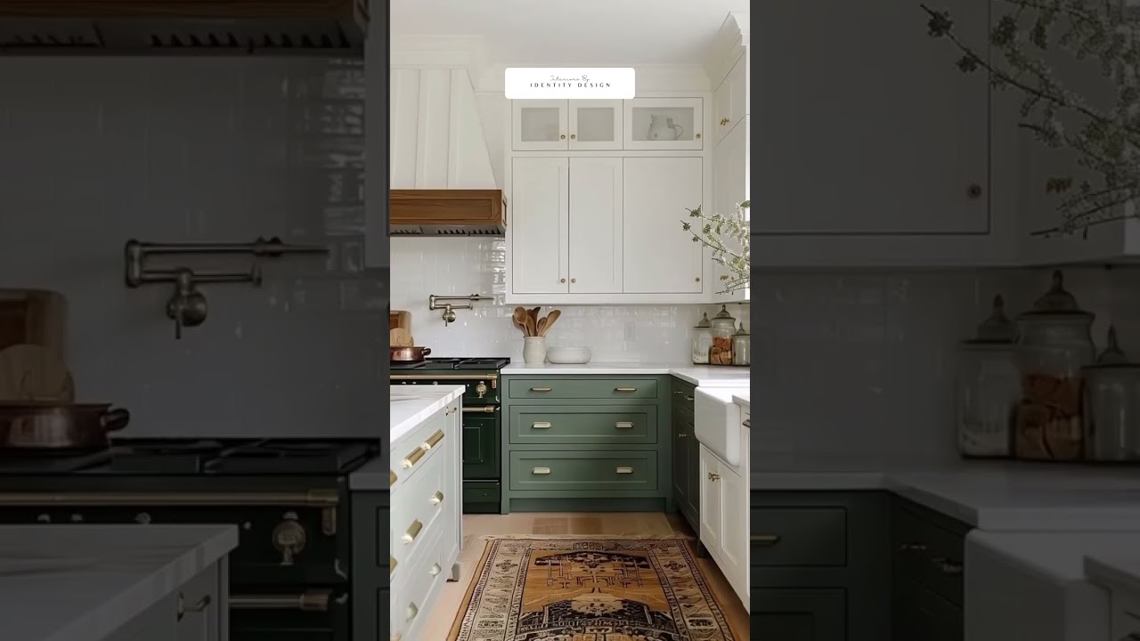 Best paint color combinations for two-tone kitchen cabinets