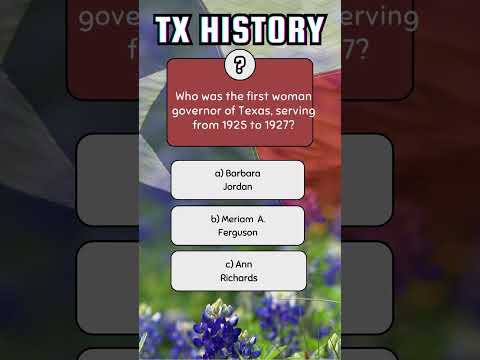 "Texas History Trivia: Journey Through Texas History in 60 Seconds! π€ π #TexasTrivia #ShortsQuiz"