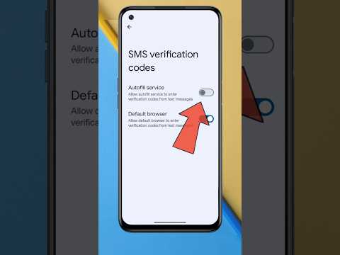How To Enable SMS Verification Code Autofill Service|SMS Verification Service On One Plus#shorts