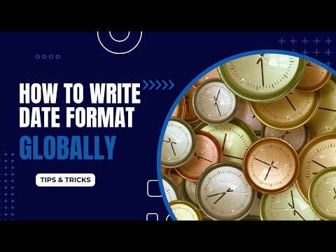 What is the Correct Way to Write the Date Globally? [Date Format]