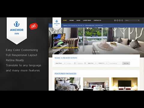 Anchor Inn - Hotel and Resort Theme | Themeforest Website Templates and Themes