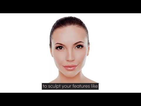 Aesthetica Cosmetics Cream Contour and Highlighting Makeup Kit - Contouring Foundation/Concealer