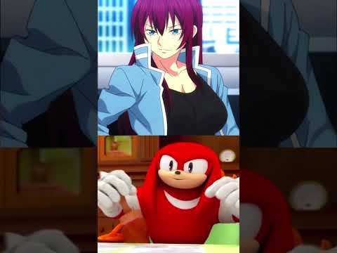 Knuckles rates World's End Harem female characters Party 2 #shorts