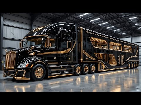 🔥🚛 Kenworth T2000 Turned Into a LUXURY Motorhome?! 🛋️✨ You Won’t Believe This!