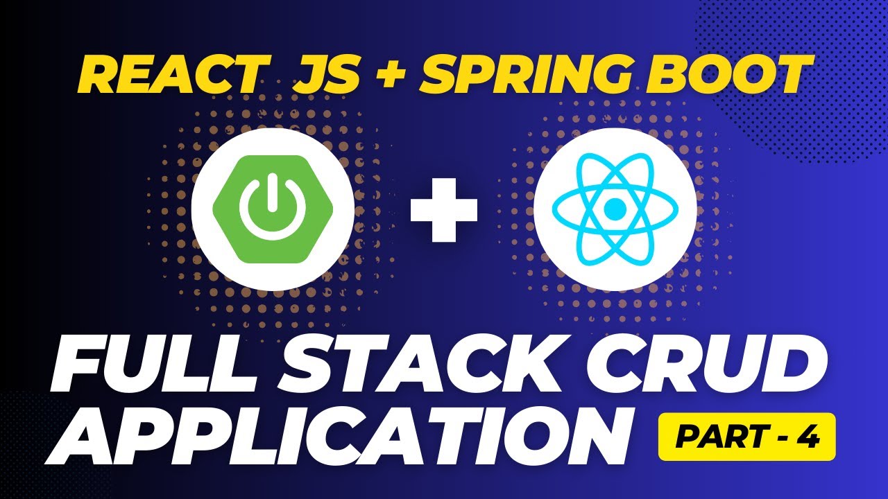 Connecting MySQL Database With Spring Boot | ReactJS + Spring Boot CRUD Full Stack App | Part 4