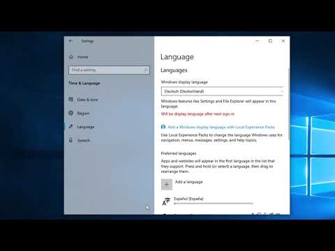Change the Windows' system language (free!)