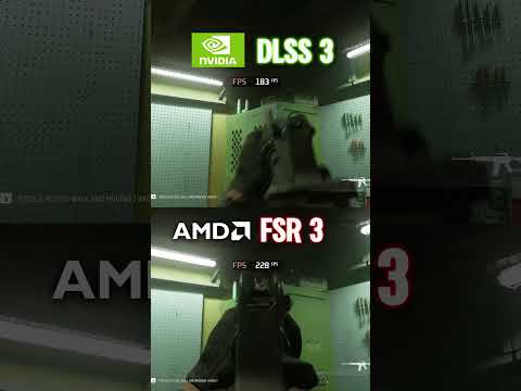 NVIDIA DLSS VS AMD FSR : Call Of Duty #shorts