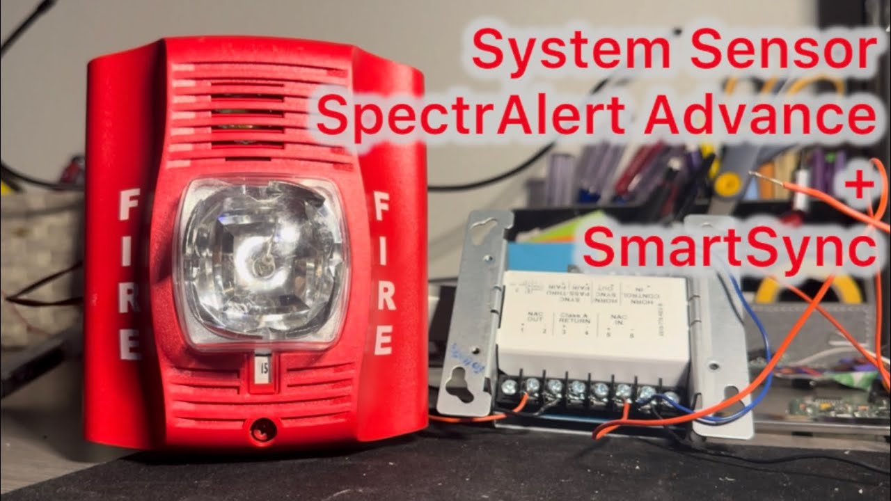 System Sensor SpectrAlert Advance P4R on Simplex SmartSync