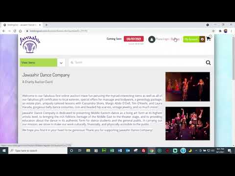 Tutorial for Jawaahir's Bidding Owl Auction