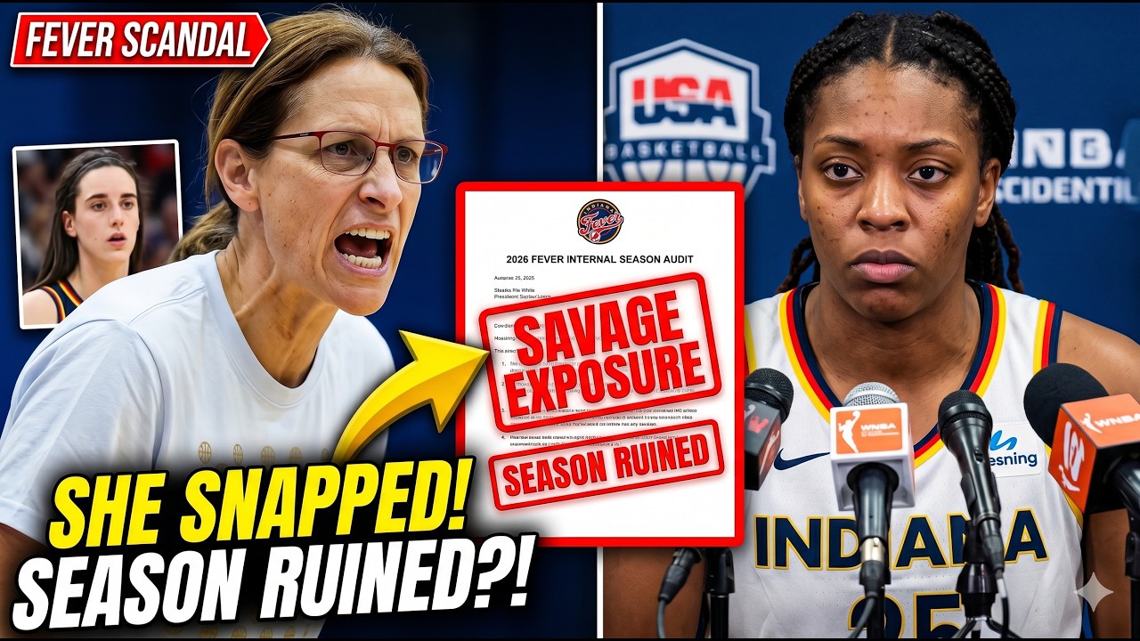 Stephanie White SNAPS When Kelsey Mitchell EXPOSES Her for RUINING Caitlin Clark's RETURN SEASON!