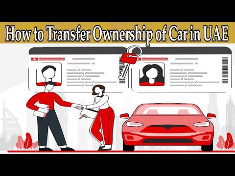 HOW TO CHANGE OWNERSHIP CAR (MULKIA ) JUST IN ONE 1 MINTUS IN UAE