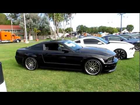 Mustangs at Barrett-Jackson 2012