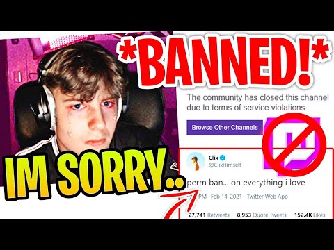 CLIX GETTING BANNED ON TWITCH? ENDS EARLY FOR TWITCH MEETING! #clix #twitch #gaming