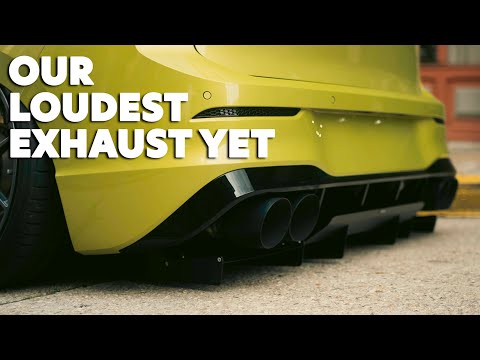 INSANELY Loud MK8 GTI Exhaust (Milltek Race Exhaust) // BMP Tuning
