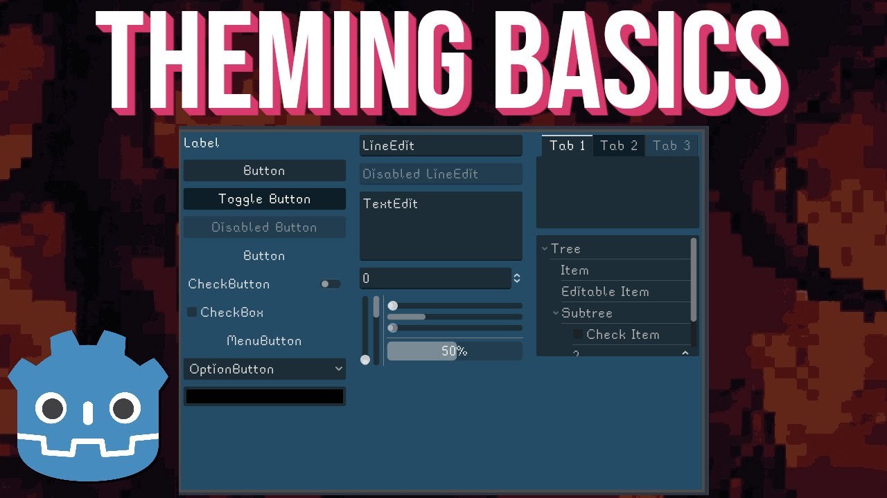 Basic Theme Setup Guide ~ Godot 4 Tutorial for Beginners