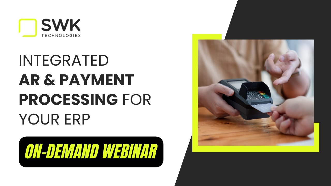 Integrated AR & Payment Processing for Your ERP