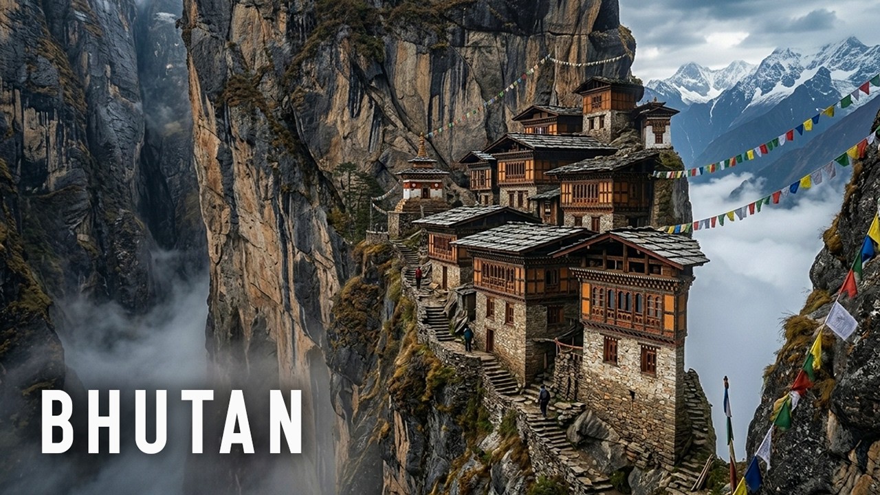 BHUTAN: The Last Shangri-La on Earth | Mystical Kingdom in the Himalayas | 8K Travel Film