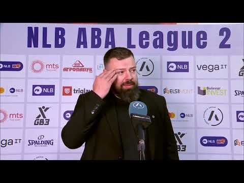 Post-game press conference (TFT Mozzart Skopje - Spartak Office Shoes, 31.1.2024)