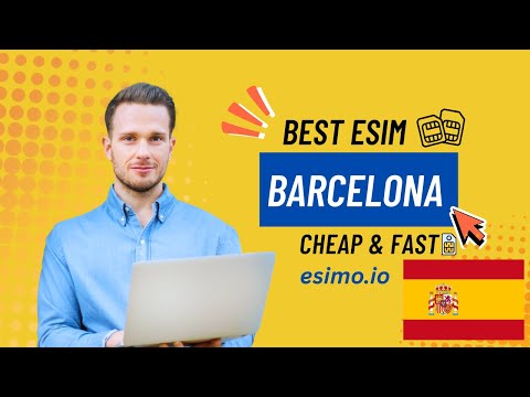 Best eSIM In Barcelona #esim How To Buy eSIM for Barcelona with eSIMo io #barcelona #travel #2025