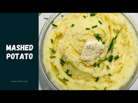 Super Easy Mashed potato recipe (using a folk)