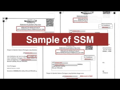 Sample of SSM for Enterprise