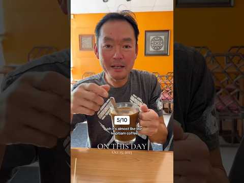 As a Malaysian born, Alex is very serious about his Malaysian food #honestreview #malaysianfood #yum