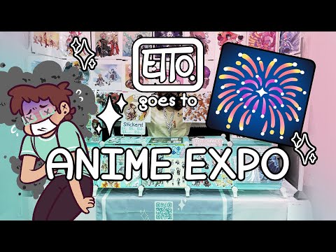 Anime Expo 2024 | Artist Alley POV | We Survived!