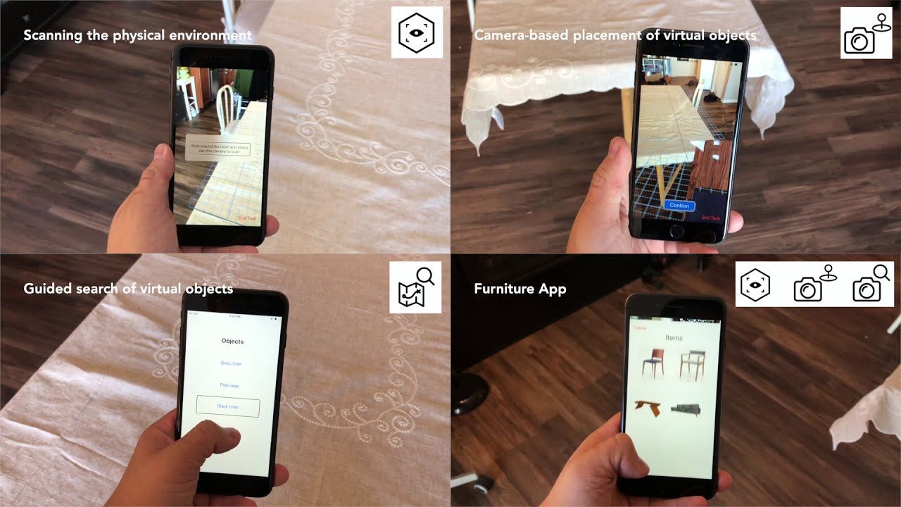 Making Mobile Augmented Reality Applications Accessible (ASSETS 2020)