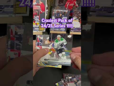 Hitting a case hit and loaded pack of 2024/2025 Upper Deck Series 1!