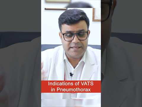 Indications of VATS in Pneumothorax | Dr. Harsh Vardhan Puri #shorts #shortsfeed
