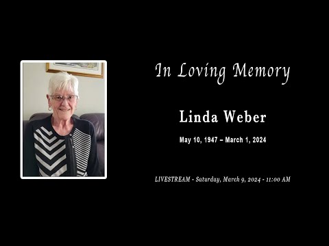 Linda Weber Funeral Service | March 9, 2024 | St. Jacobs Mennonite Church