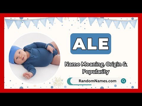 Ale - Baby Boy Name Meaning, Origin & Popularity - RandomNames.com