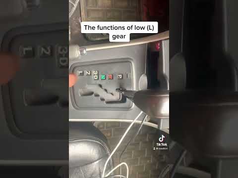 The functions of low (L) gear